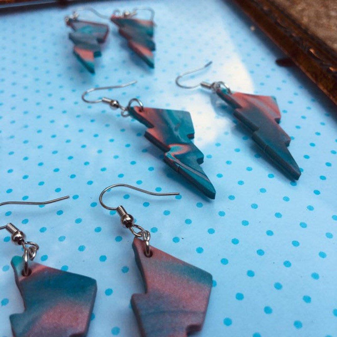 Swirly Lightning Bolts - Etsy