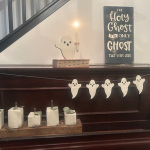Holy Ghost Halloween Sign - Etsy