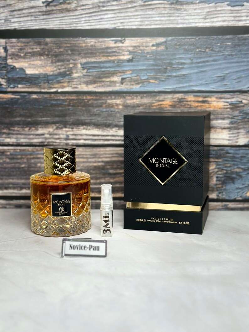 Montage Intense by Grandeur Samples 2ml, 3ml, 5ml and 10 Ml in Glass ...