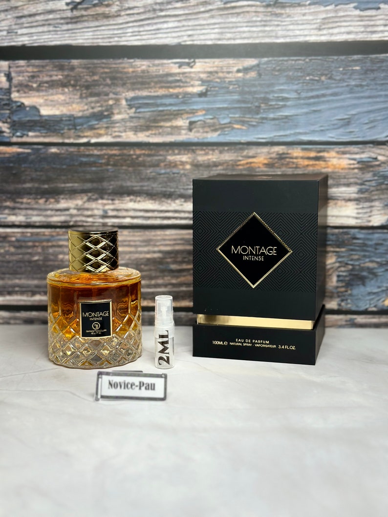 Montage Intense by Grandeur Samples 2ml, 3ml, 5ml and 10 Ml in Glass ...