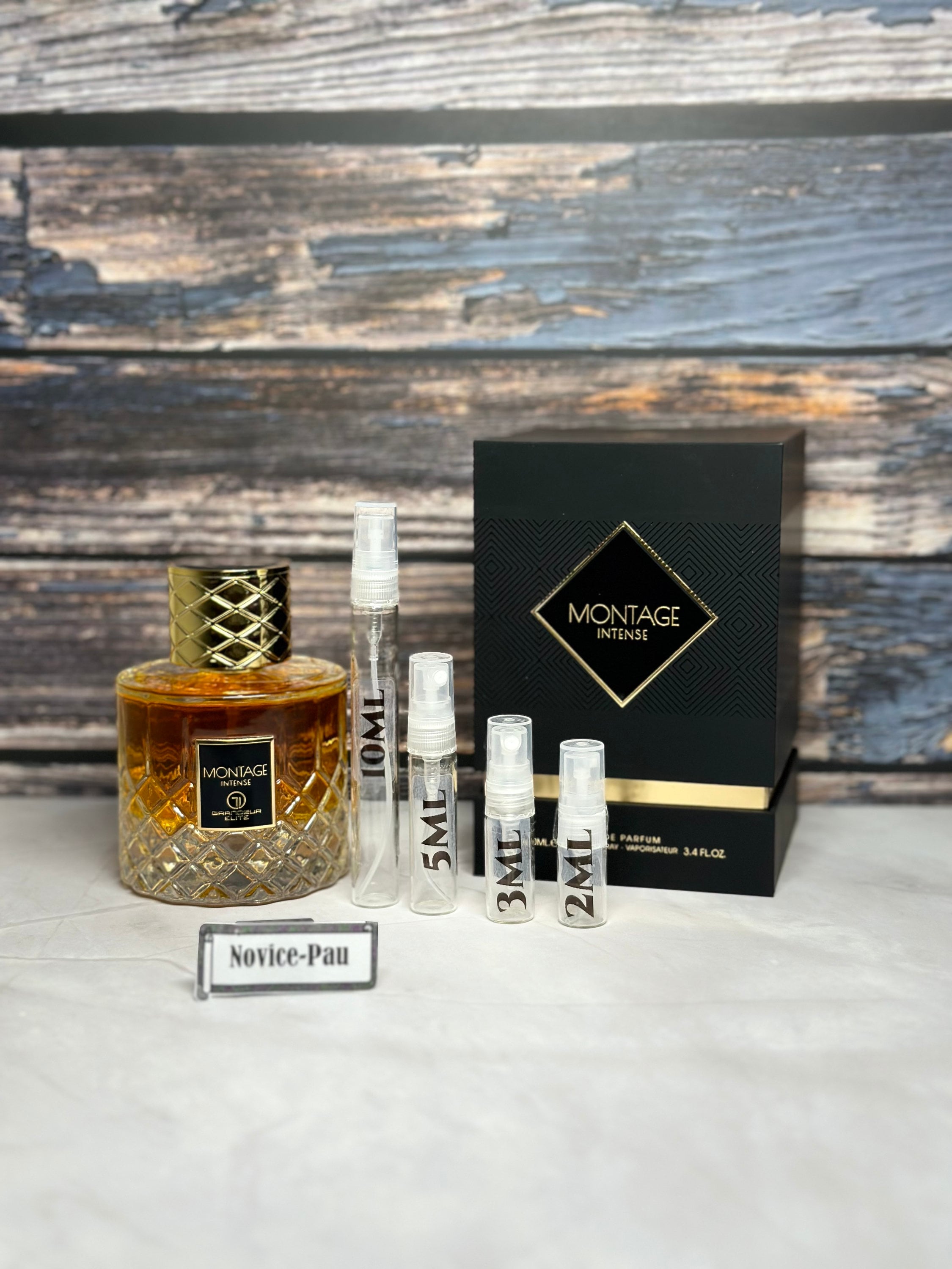 Montage Intense by Grandeur Samples 2ml, 3ml, 5ml and 10 Ml in Glass ...