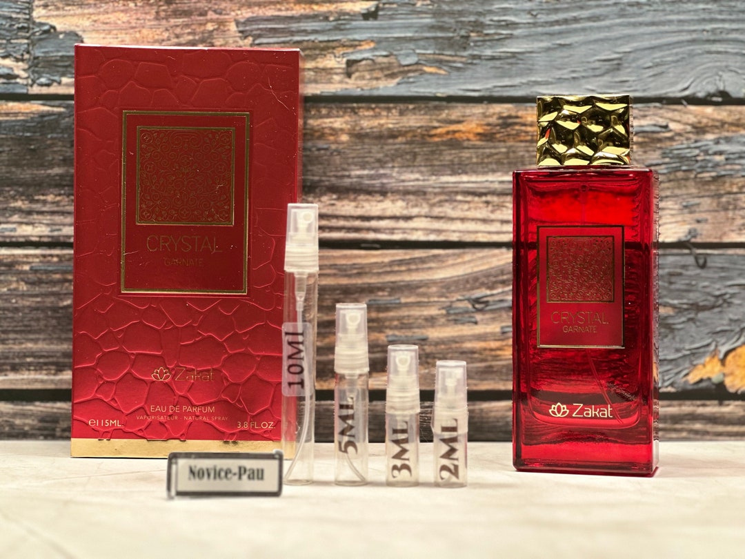 Crystal Garnate by Zakat Sample 2ml, 3ml, 5ml, 10ml in Glass Bottle - Etsy