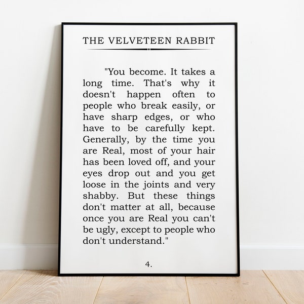 Velveteen Rabbit - Etsy