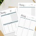 Printable Home / Office Cleaning Charts Cleaning Schedule Templates - Etsy