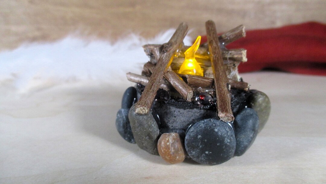 Mini Bonfire That Will Light up Also Little Firepit or Campfire to Be ...