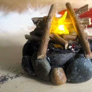 Mini Bonfire That Will Light up Also Little Firepit or Campfire to Be ...