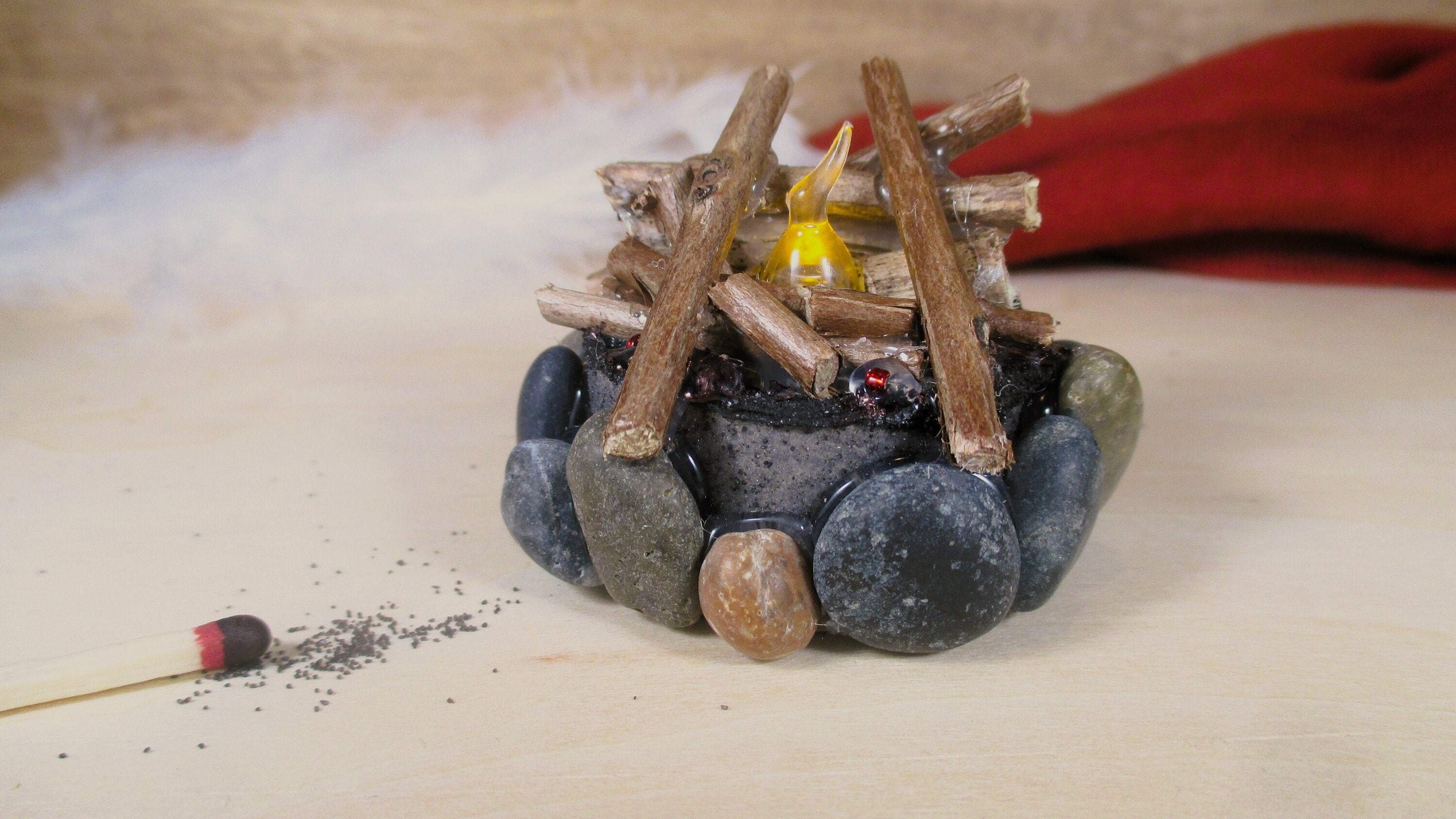 Mini Bonfire That Will Light up Also Little Firepit or Campfire to Be ...