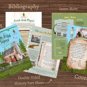 Colonial Paper Playset for Homeschool History American or Colonial ...