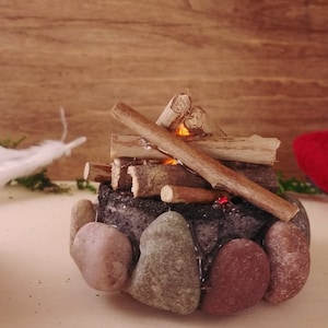 Mini Bonfire That Will Light up Also Little Firepit or Campfire to Be ...