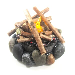 Mini Bonfire That Will Light up Also Little Firepit or Campfire to Be ...