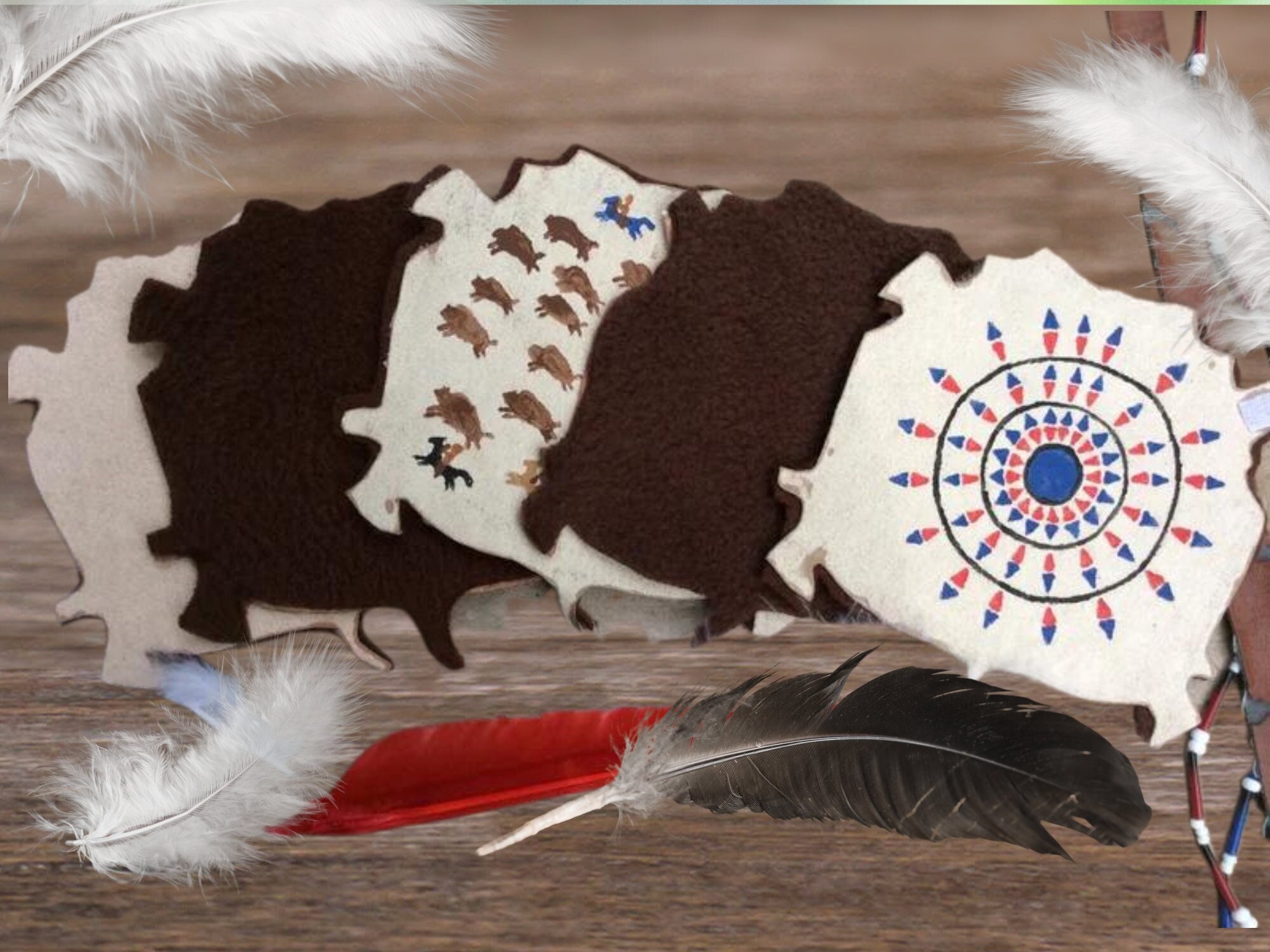 Native American Fur Robe