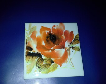 Ceramic tile art | Etsy