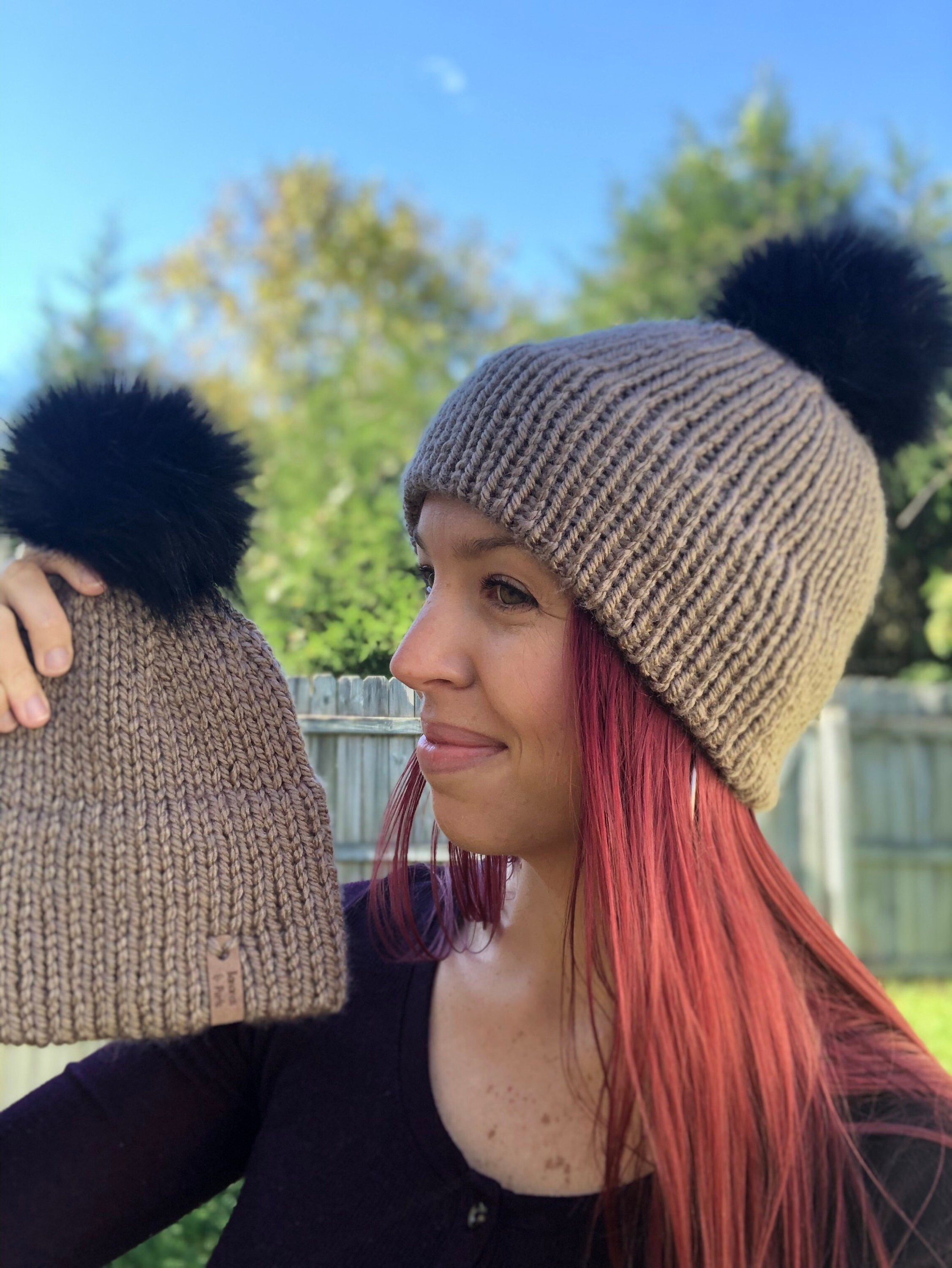 Mommy and Me Matching Beanies, Mother Baby Matching Set, Matching Gift ...