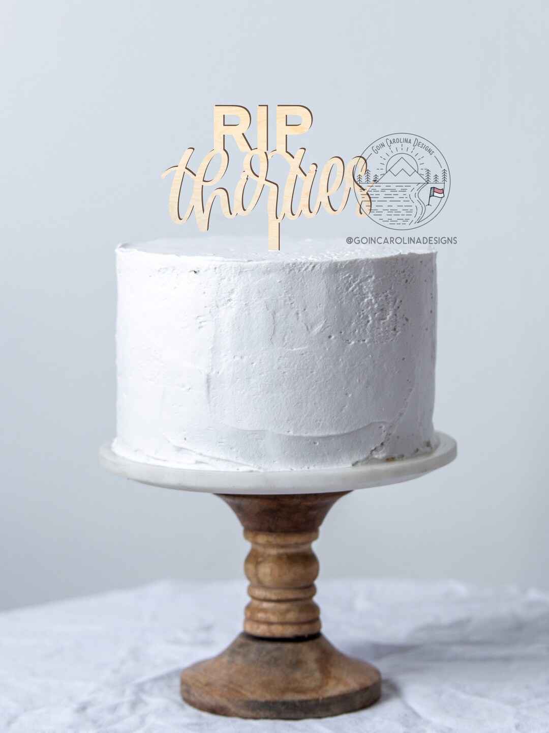 RIP Thirties | Birthday | Cupcake Topper | Cake Topper - Etsy