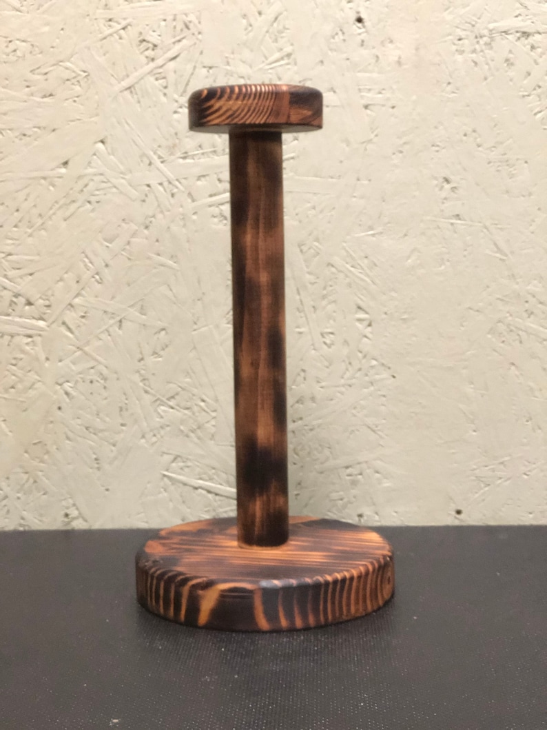 Vintage Wood Hat Holder, Helmet Stand - Etsy