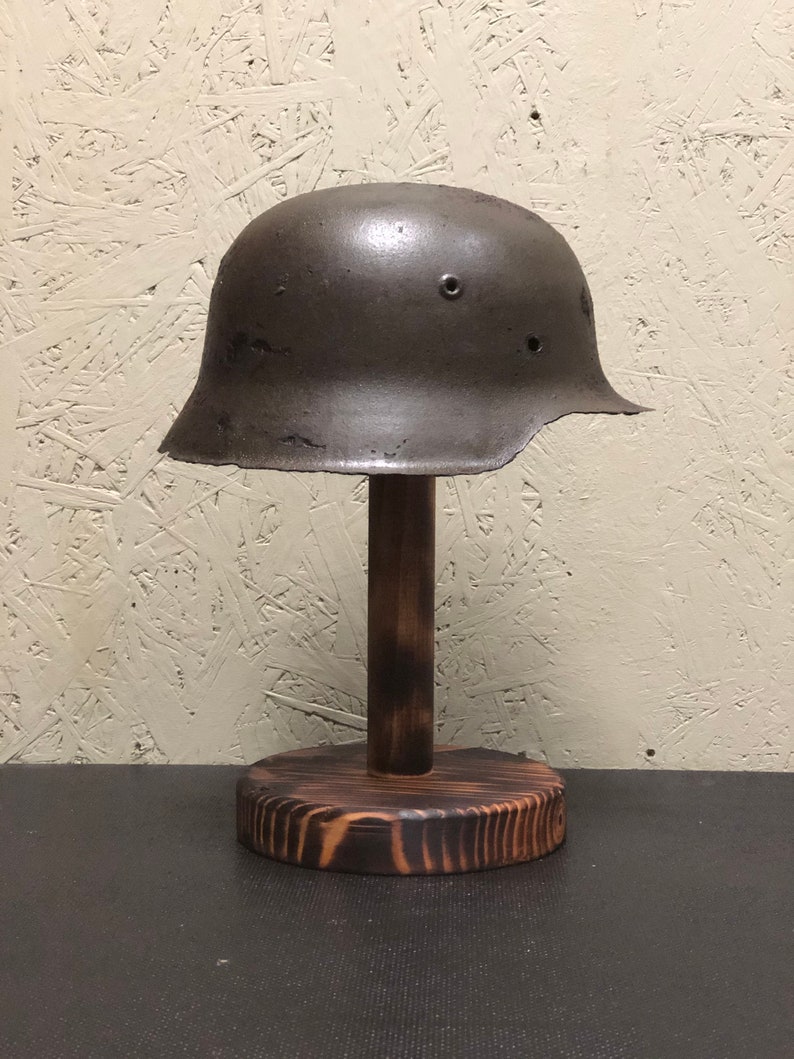 Vintage Wood Hat Holder, Helmet Stand - Etsy