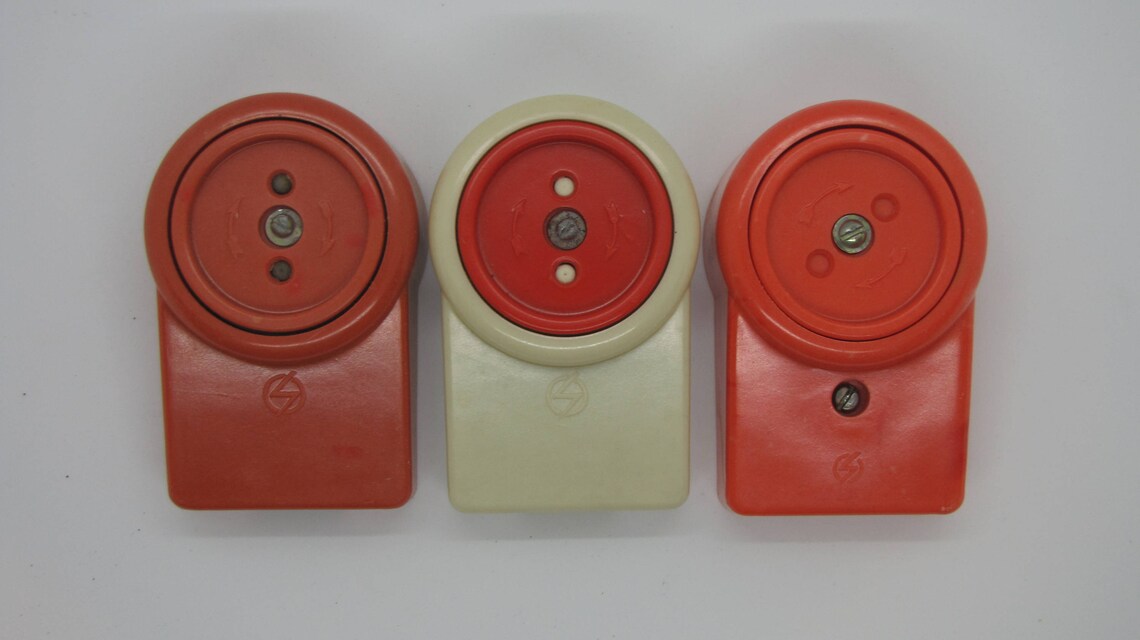 Child Safety Sockets, Vintage Sockets With Child Protection, Vintage ...