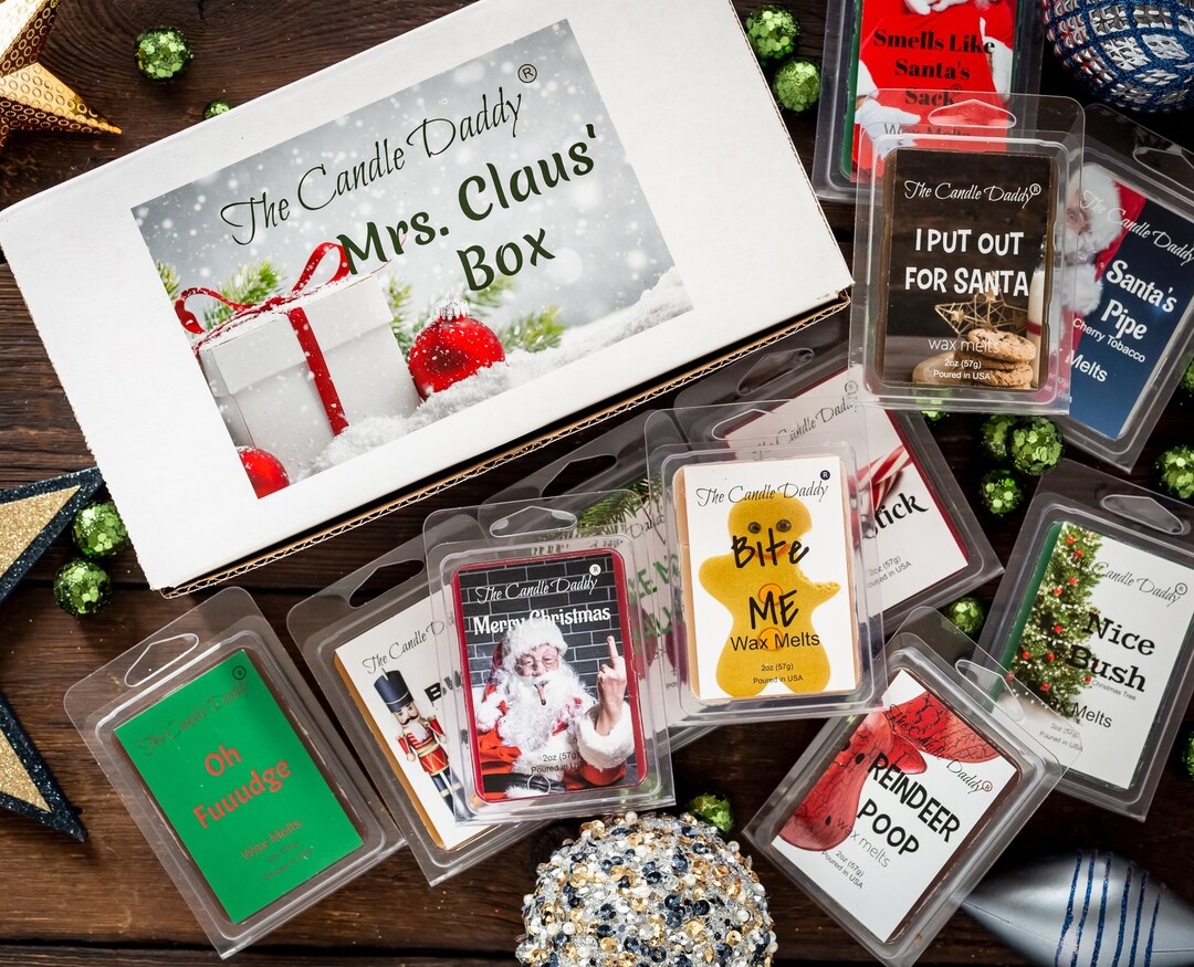 Mrs. Claus' Box 11 Packs of Random Christmas Wax Melts in - Etsy