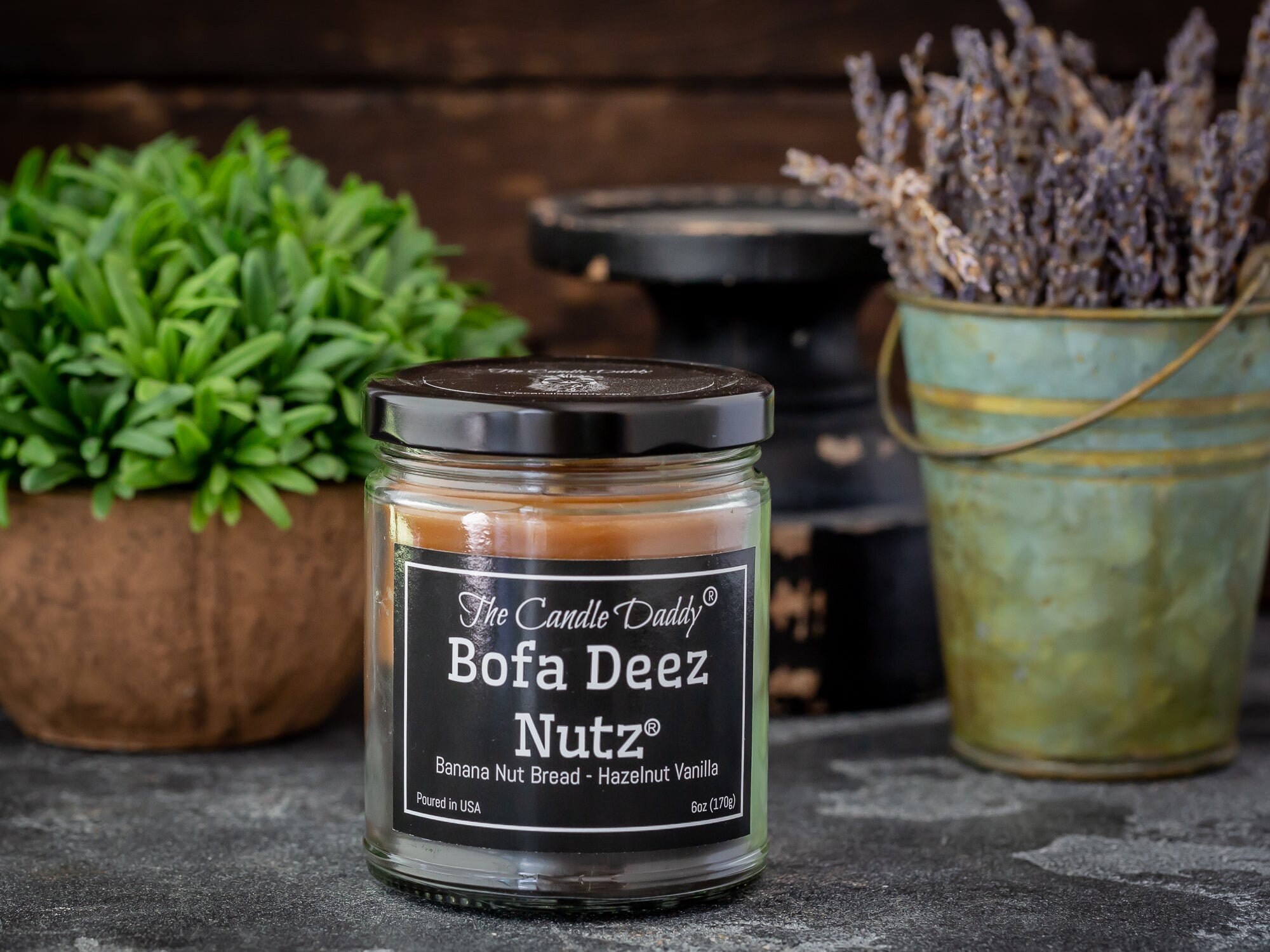 Bofa Deez Nutz Funny Jar Candle 6 Ounce 40 Hour Burn - Etsy