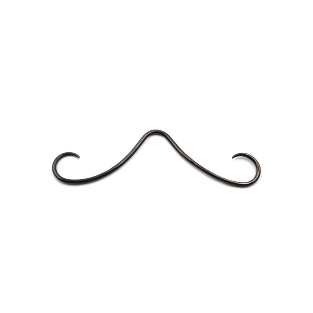 16G Septum Mustache Rings 316L Surgical Steel Mustache Septum - Etsy ...