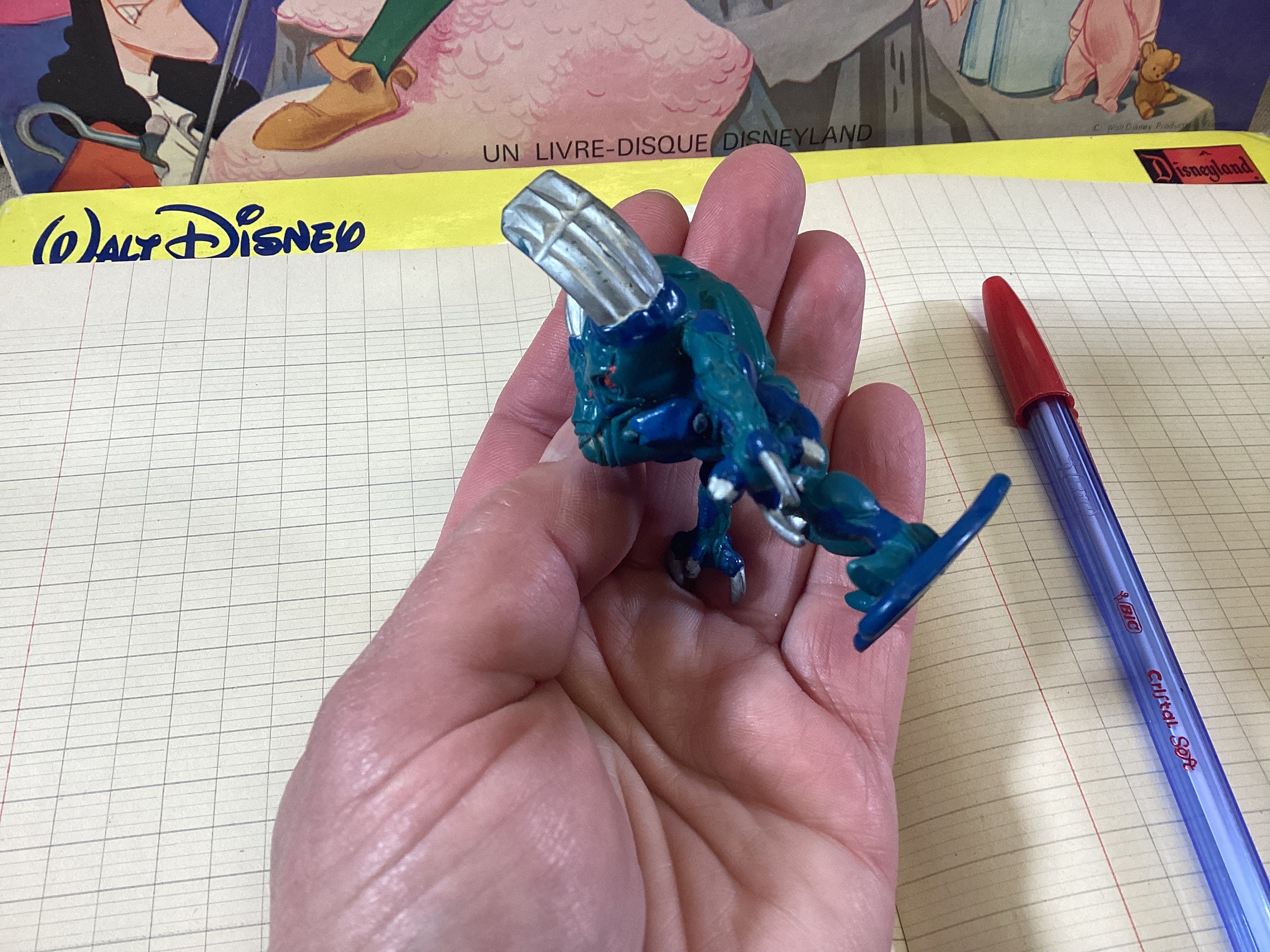 Vintage Mighty Morphin Power Rangers Silver Horns Figurine Bandai 94 ...