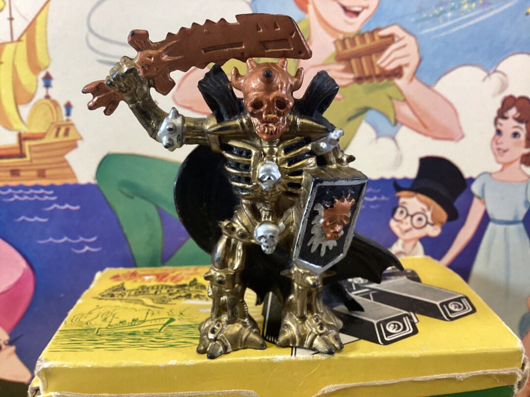 Vintage Undead Warrior Skull Fighter Figurine 1994 Chap Mei Figurine - Etsy