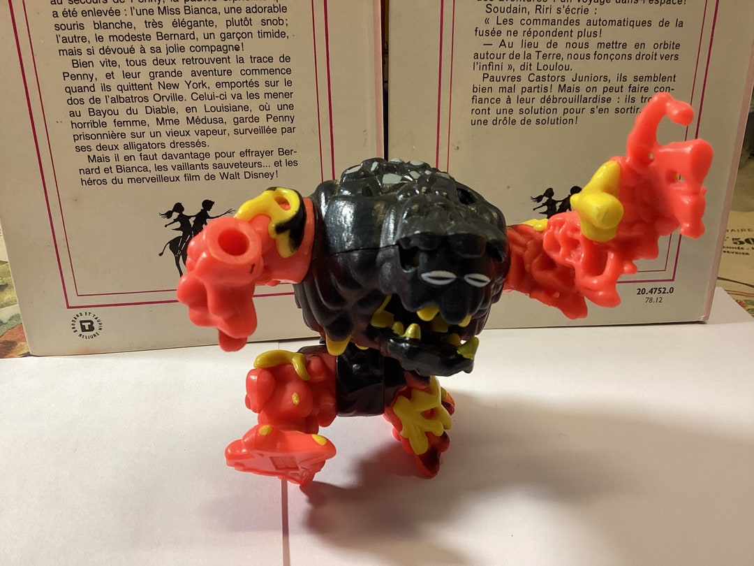 Vintage Bluebird 1994 Mighty Max Battle Warrior Lava Beast - Etsy