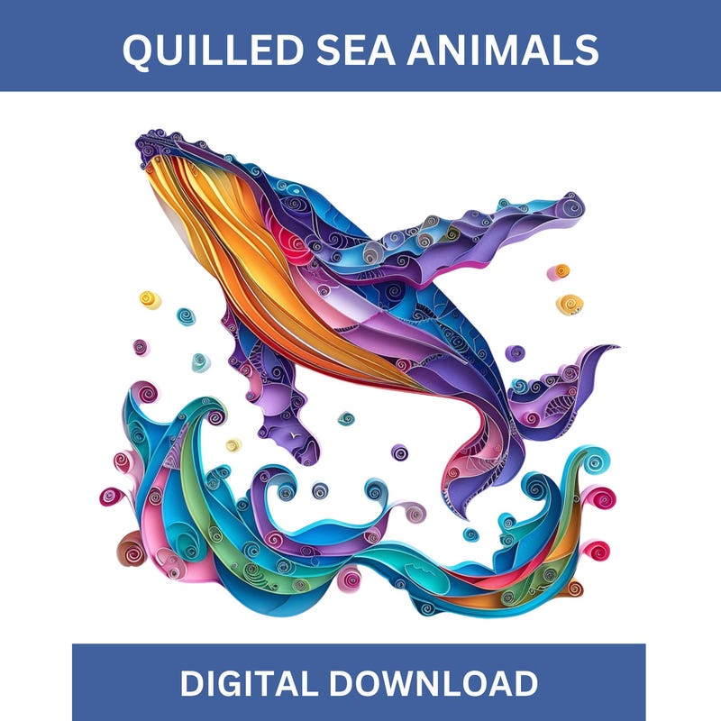 Quilled Animals - Etsy