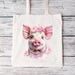 Floral Pig PNG: Watercolor Pearls Before Swine Clipart (digital ...