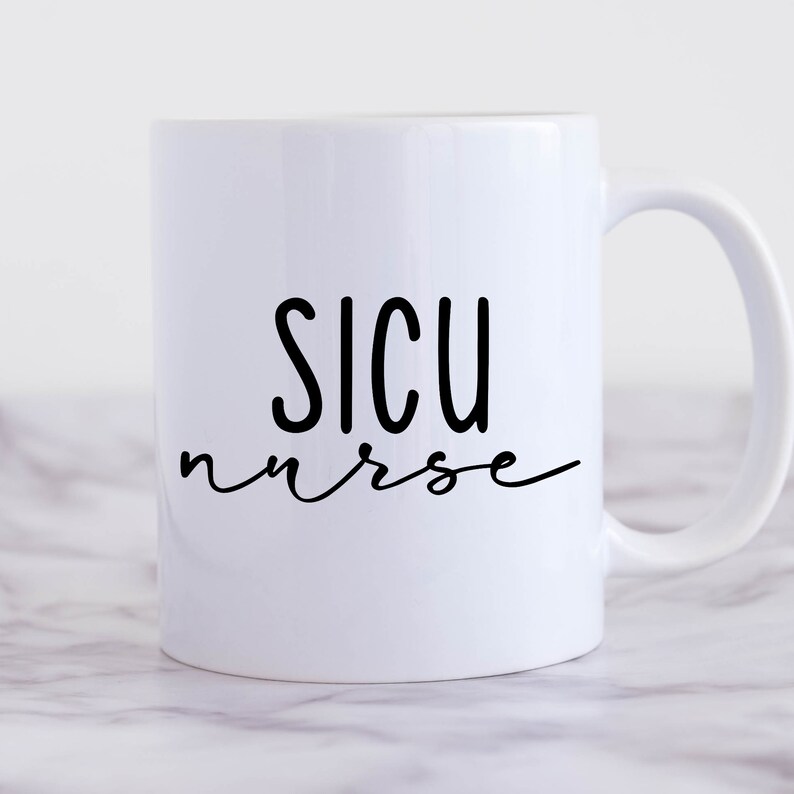 SICU Nurse SVG - Etsy