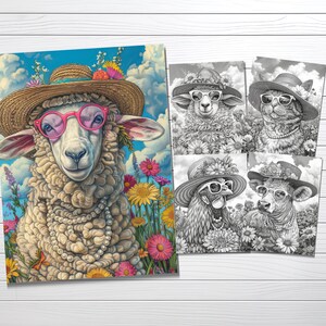 Farm Animals Coloring Pages, Barnyard Animals Coloring Sheets, Coloring ...