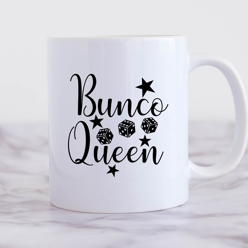 Bunco Queen SVG - Etsy
