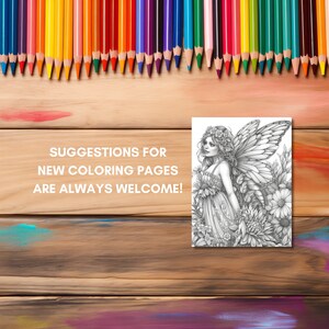 Enchanted Garden Fairy Coloring Pages, Fairy Garden Coloring Book ...