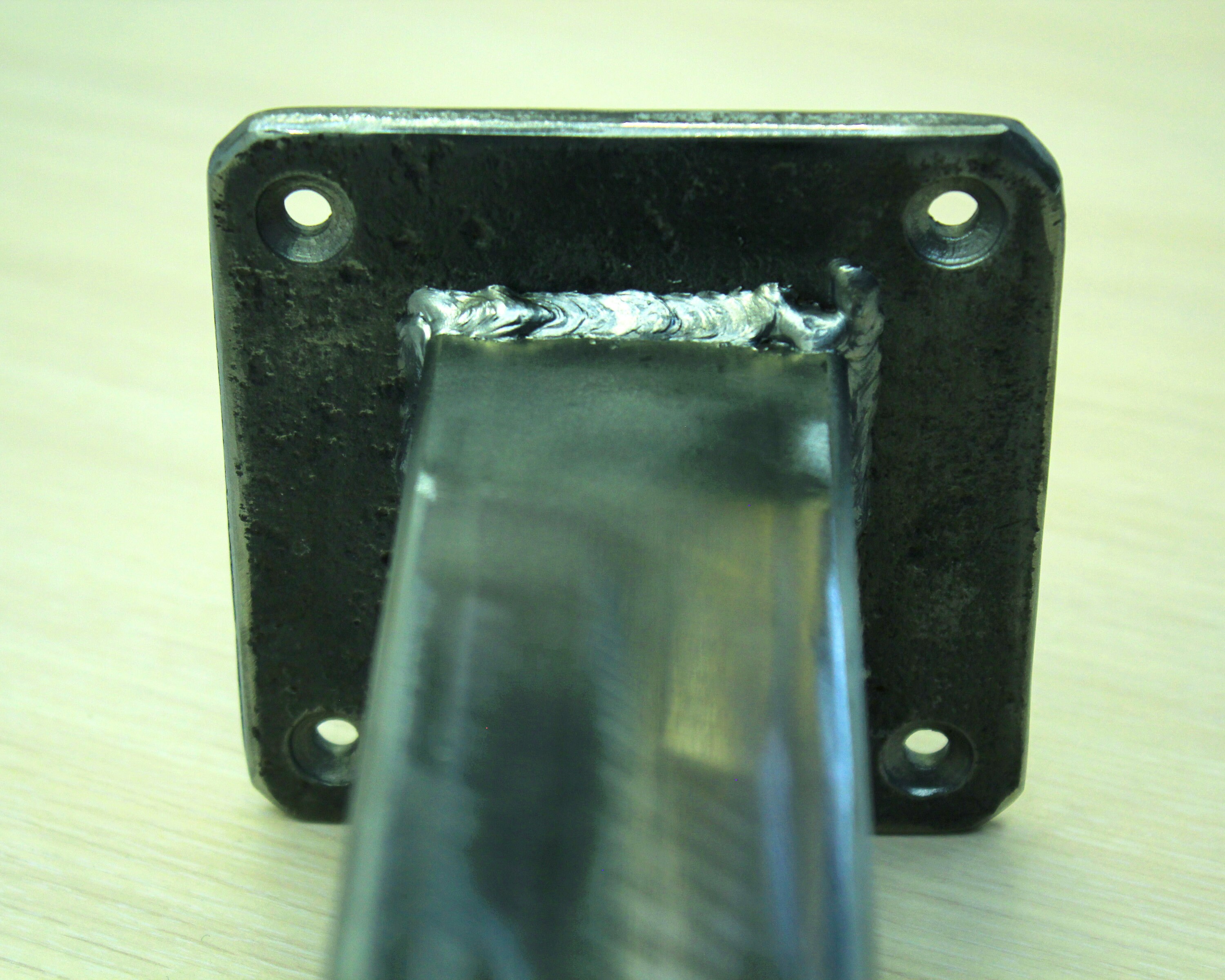 Metal Table Legs Straight Square Tube Industrial Style Base - Etsy