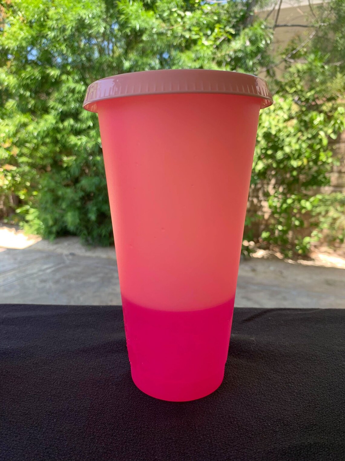 Color Changing Cups Set of 5 with Color Changing Straws | Etsy