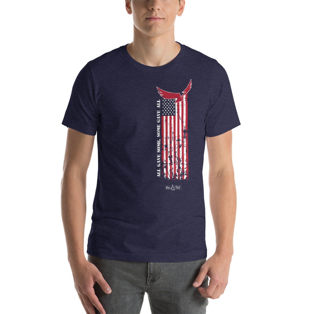 Memorial Day USA Flag Eagle Crossfit Shirt - Unisex Patriotic Tee - Etsy