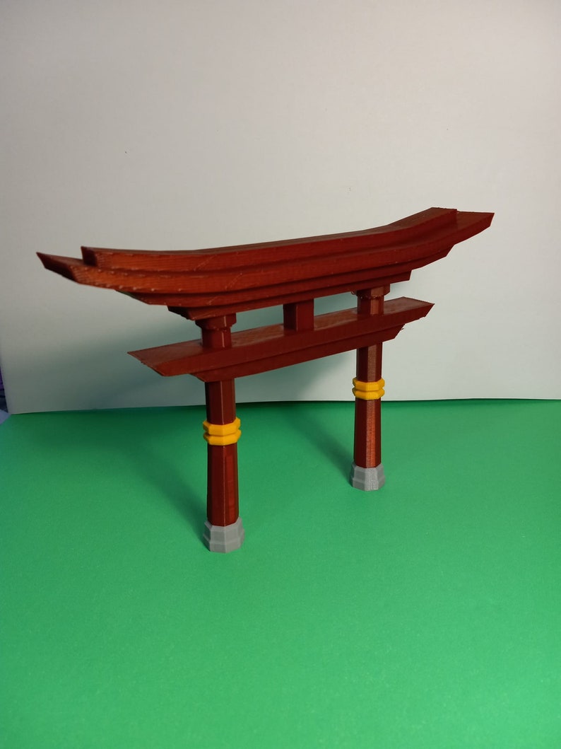 STL Files to 3D Print a Desktop Model of a Japanese Torii - Etsy