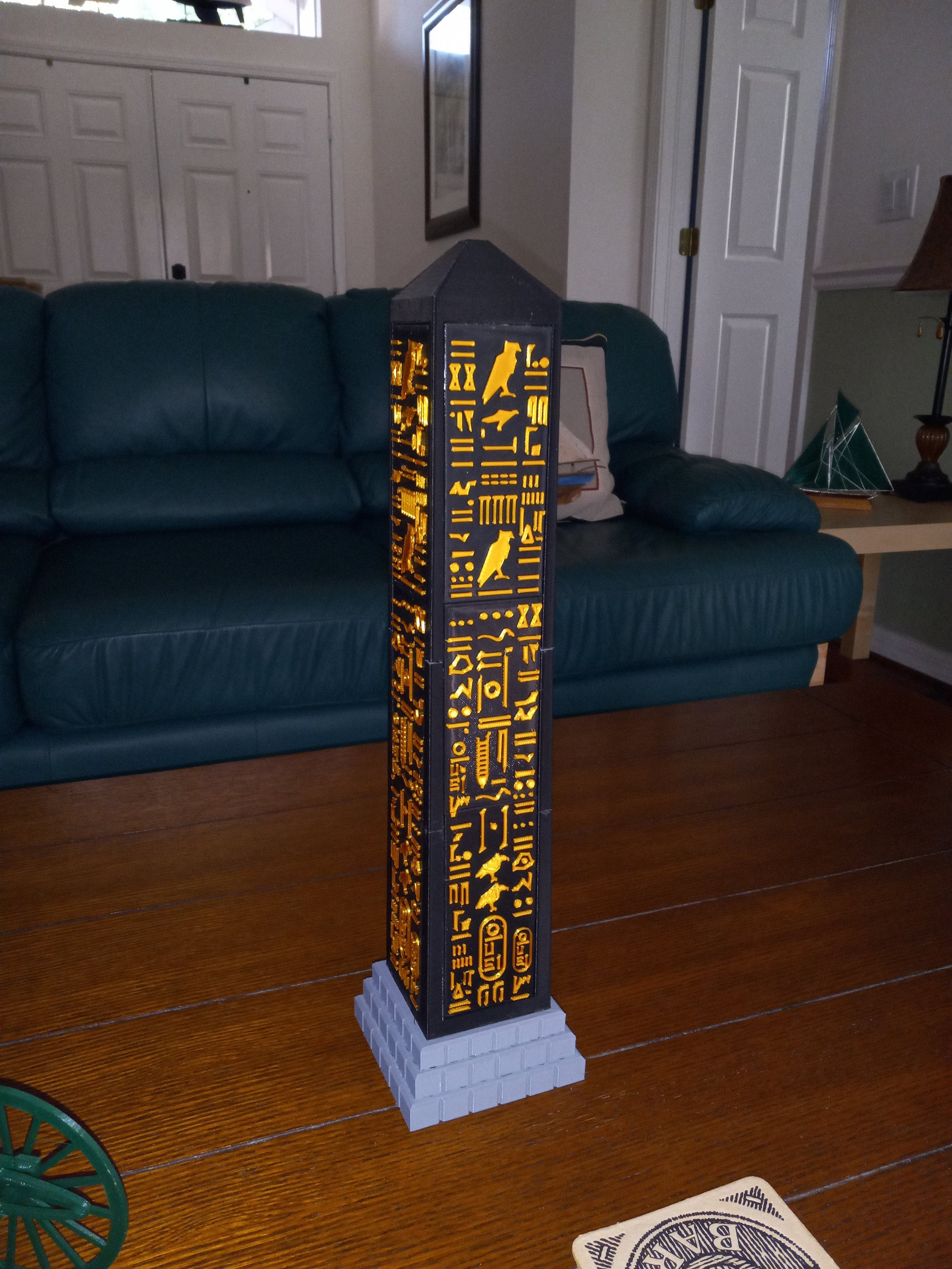 STL Files to 3D Print Version 2 of My Egyptian Obelisk. - Etsy