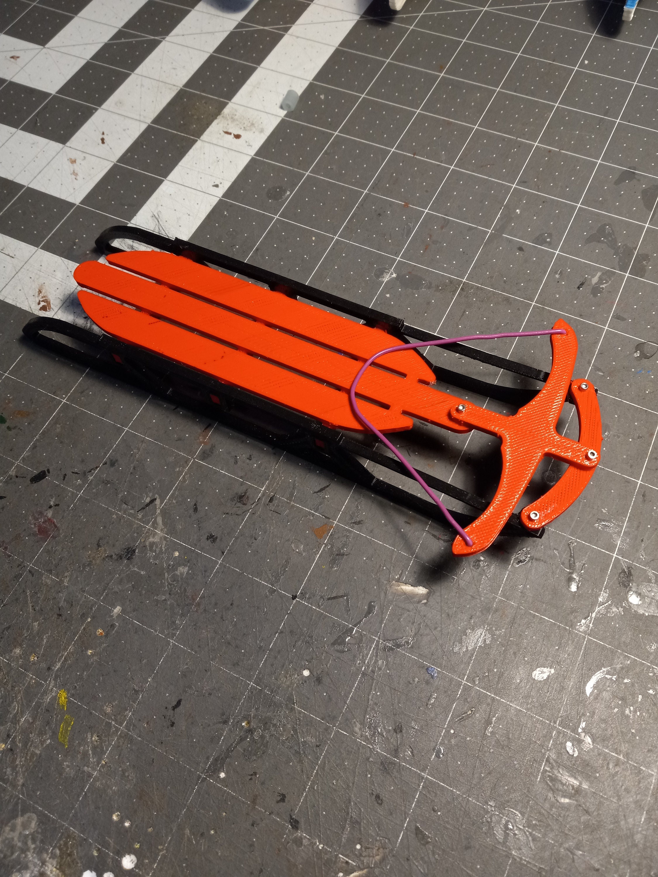 STL Files to 3D Print a Model of an Old Fashion Snow Sled. - Etsy