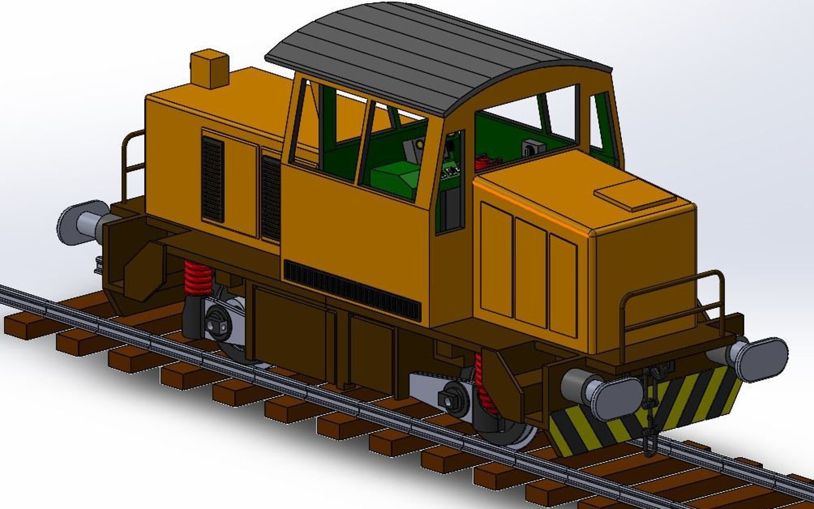 STL Files to 3D Print a Model of a DE2 Shunter Engine - Etsy
