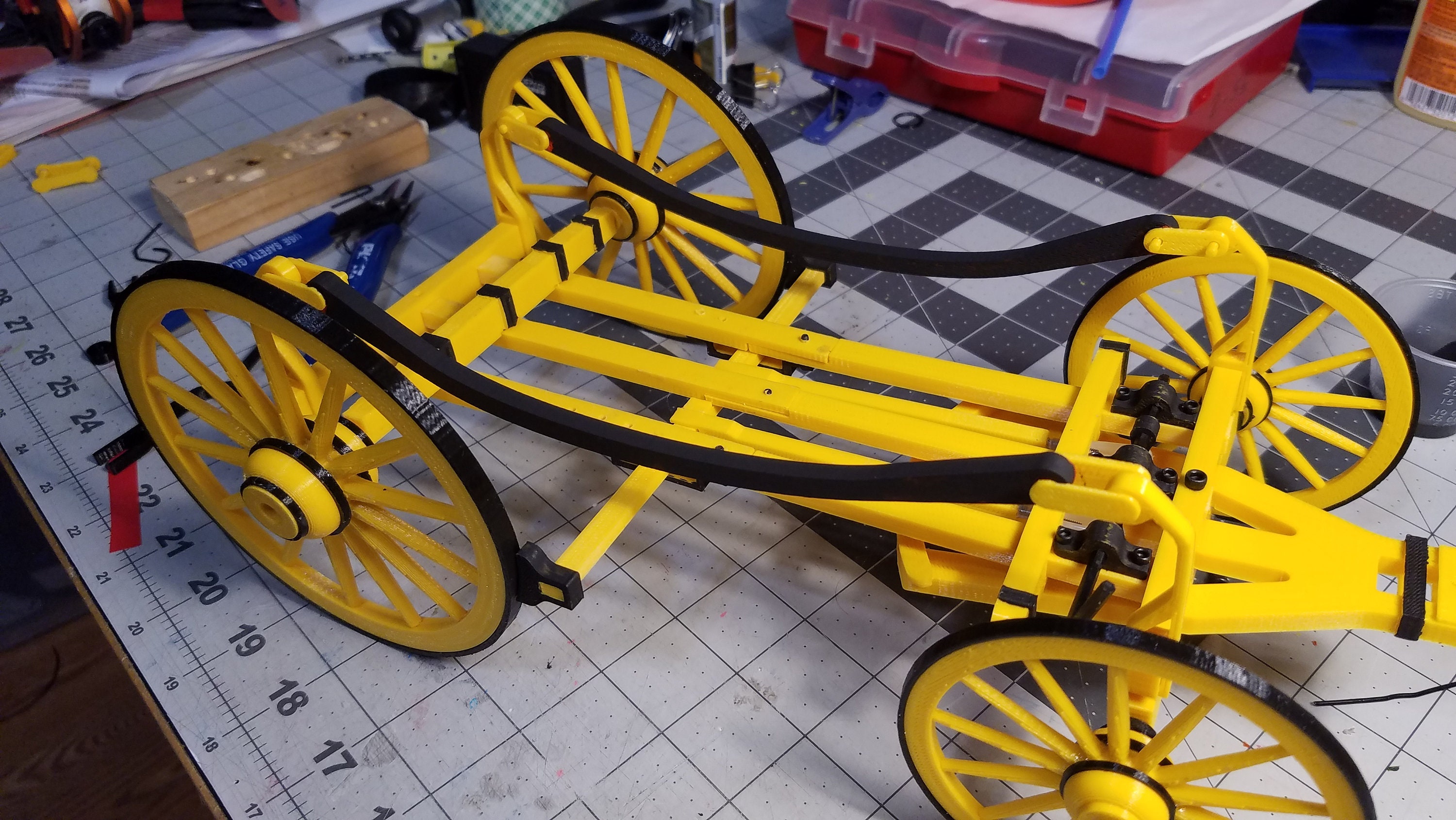 STL Files to 3D Print and Assemble a Model Stagecoach - Etsy