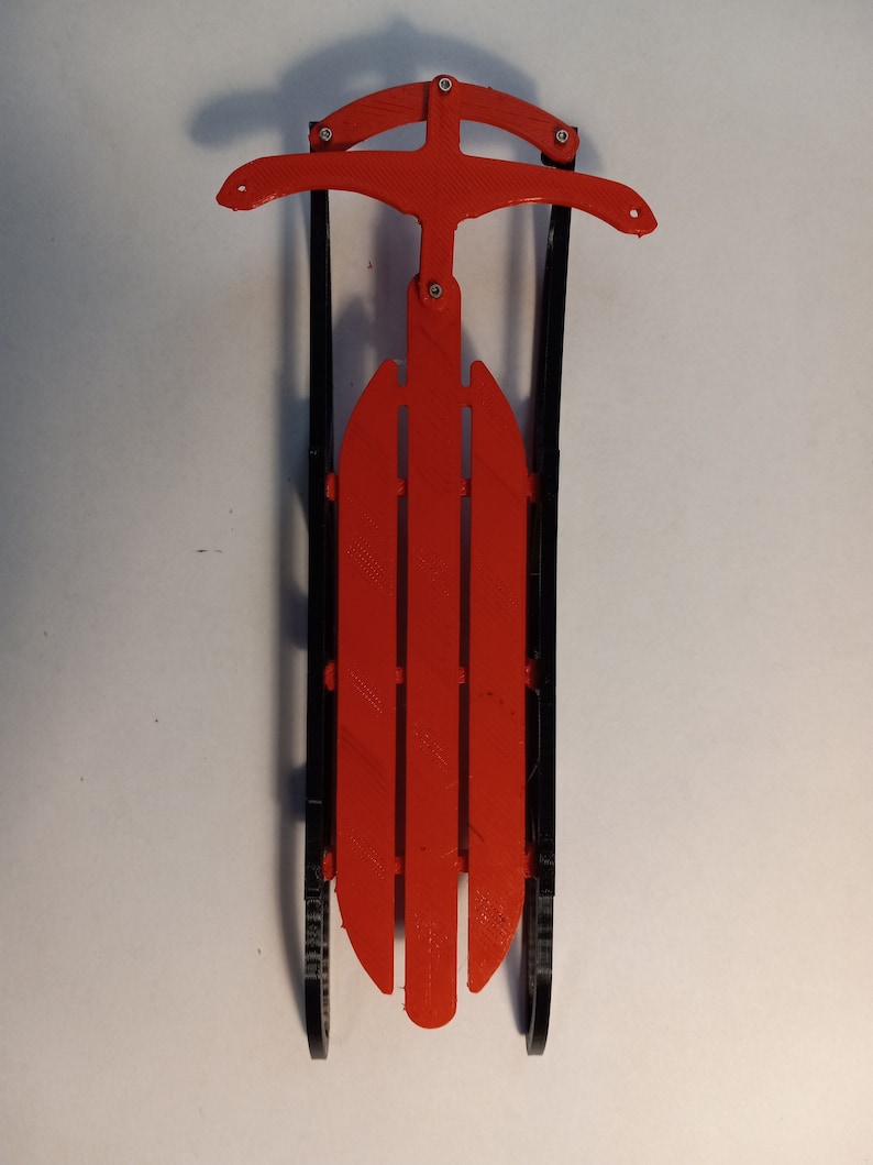 STL Files to 3D Print a Model of an Old Fashion Snow Sled. - Etsy