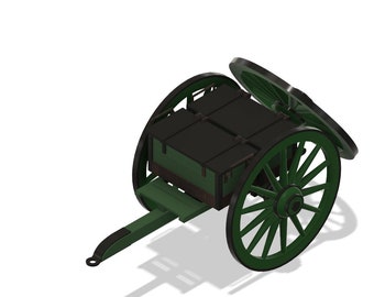 STL Files to 3D Print and Assemble a Model Stagecoach - Etsy