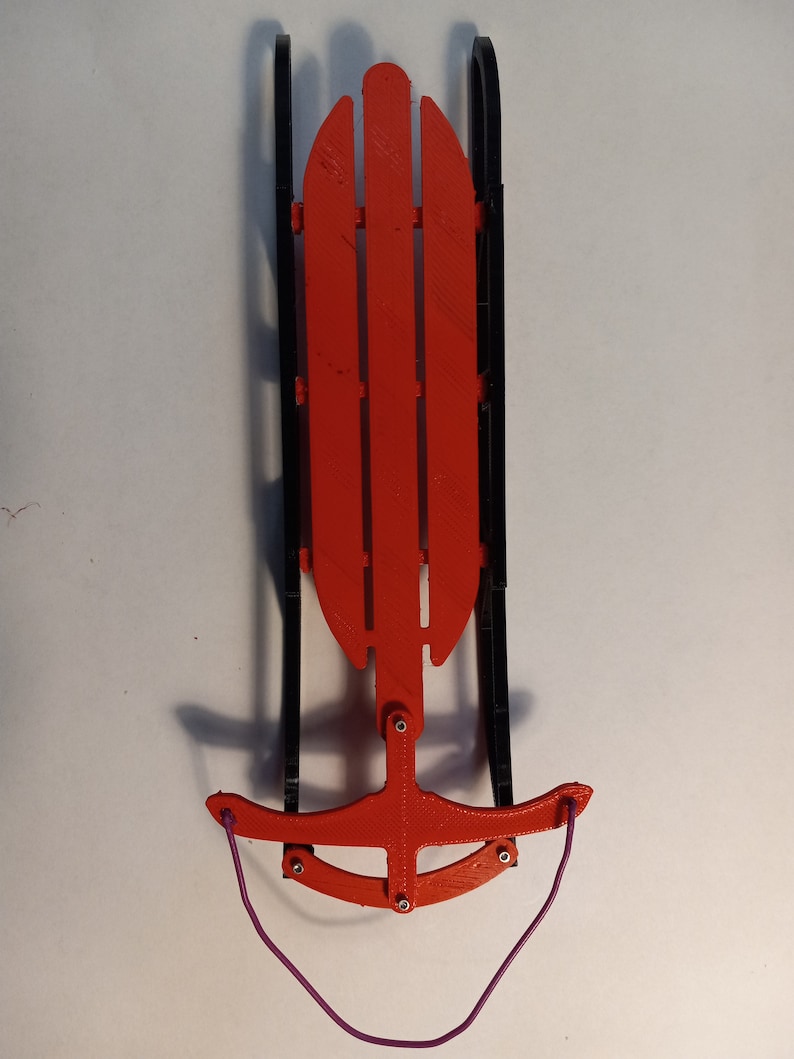 STL Files to 3D Print a Model of an Old Fashion Snow Sled. - Etsy