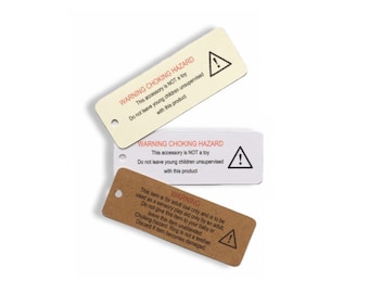 Toy Warning Labels - Etsy UK