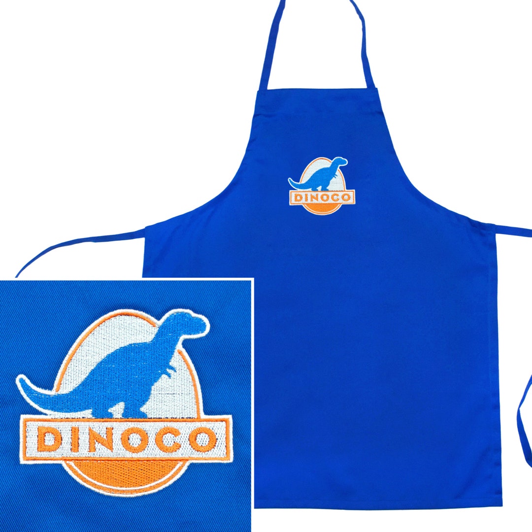 Dinoco Logo from Disney's Cars Custom Fully Embroidered Child's Blue ...