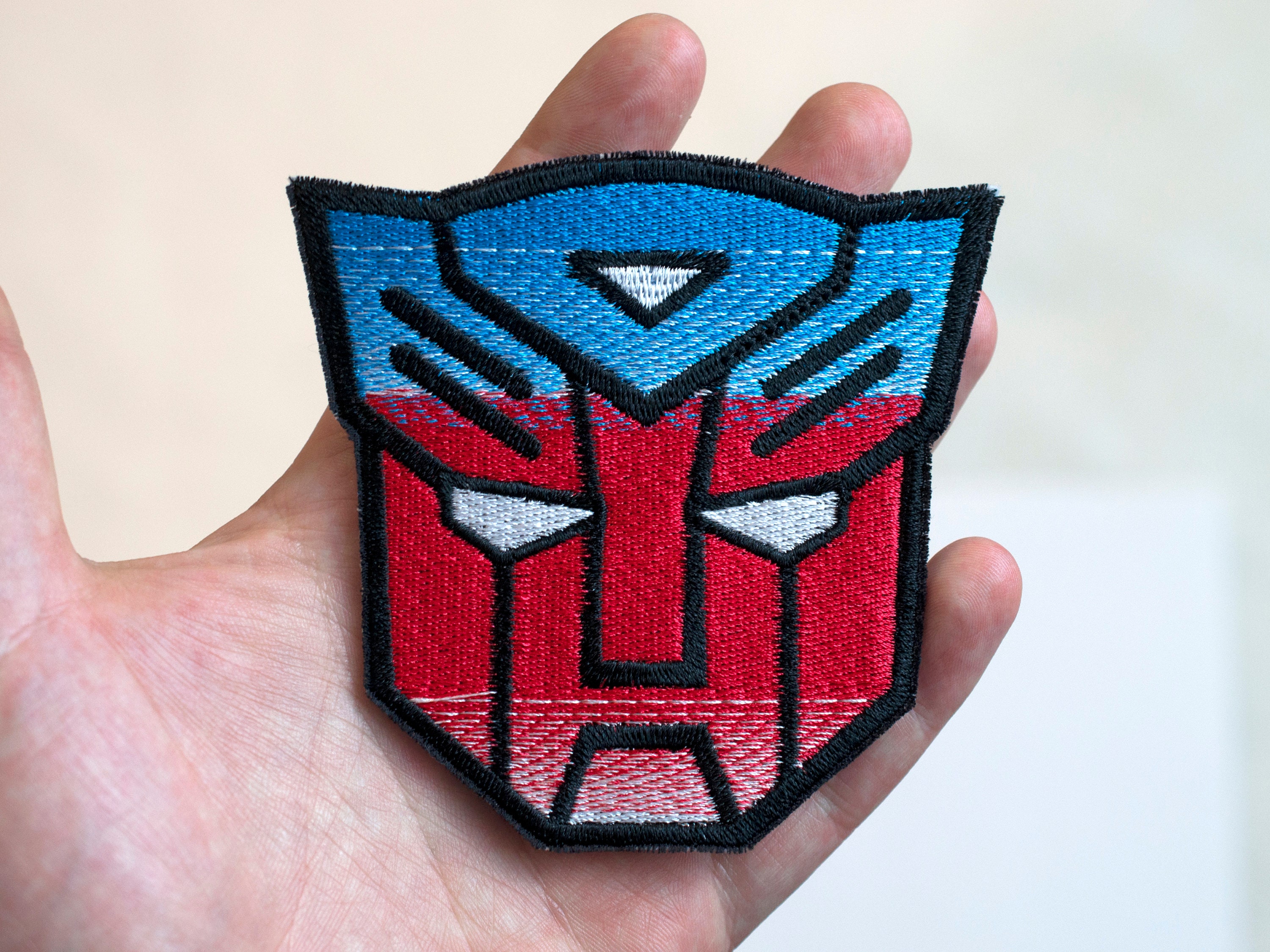 Optimus Prime Logo From Transformers Fully Embroidered Sew-on - Etsy Canada
