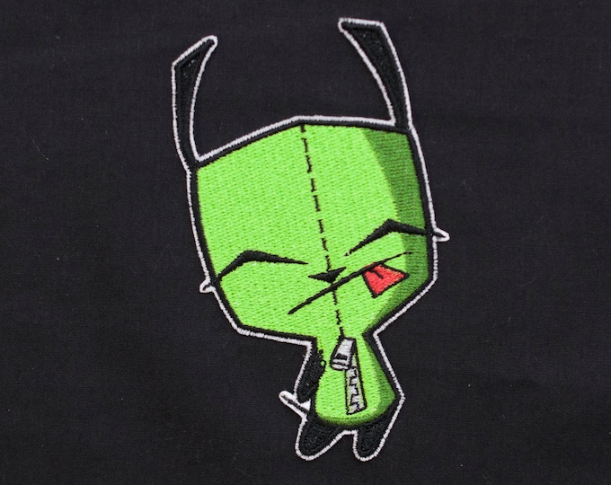 Invader Zim-gir Enamel Pin for Clothes, Backpacks and More - Etsy