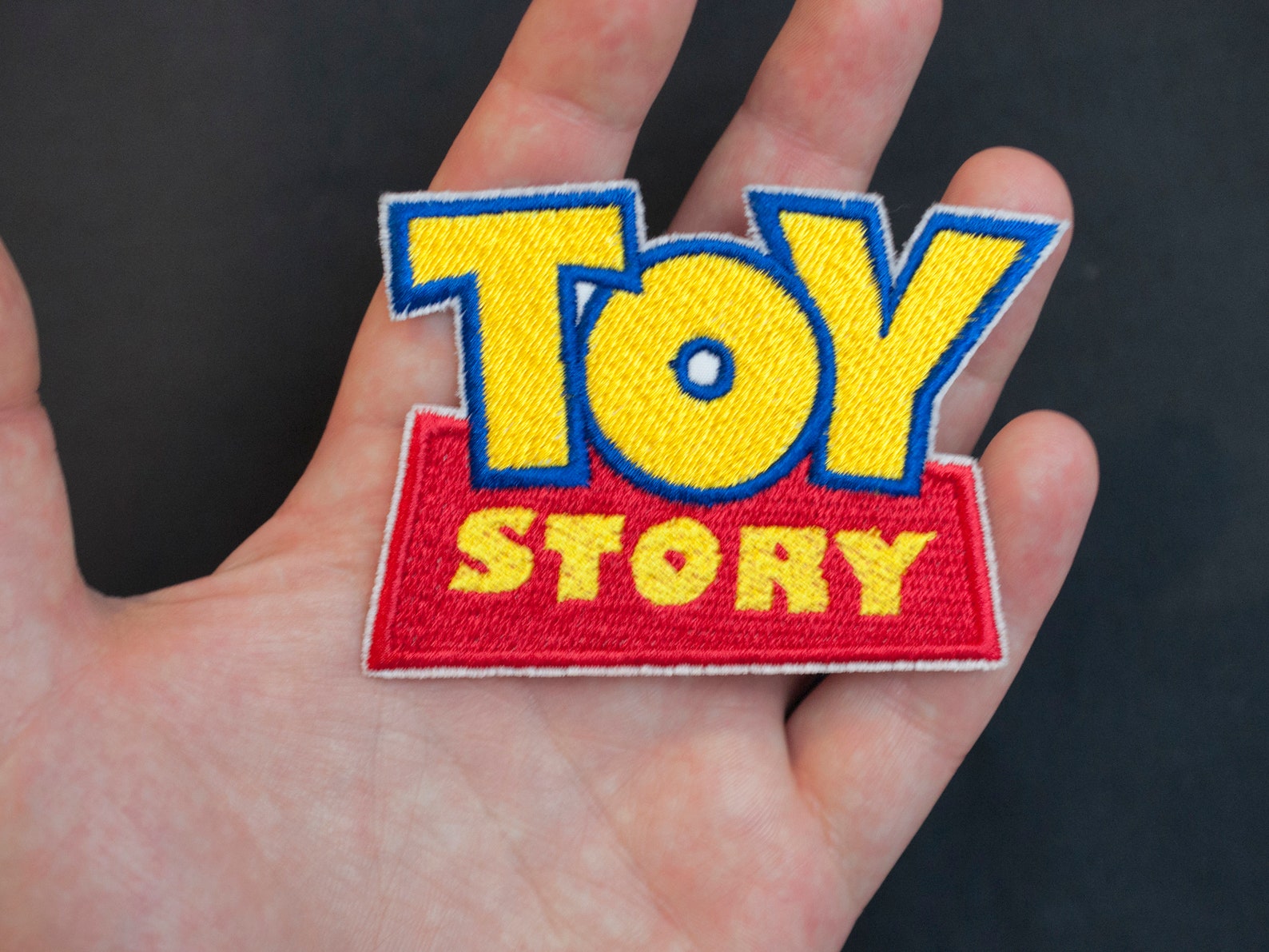 Disney & Pixar's Toy Story Logo Fully Embroidered Sew-on and Iron-on ...