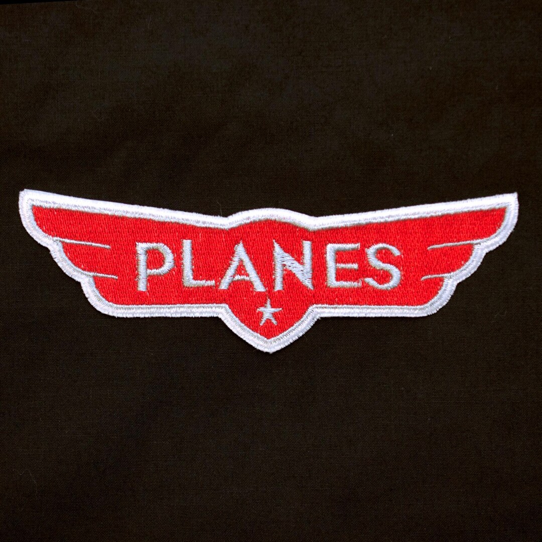 Disney Planes Logo Fully Embroidered Sew-on & Iron-on Patch, in 2 Sizes ...